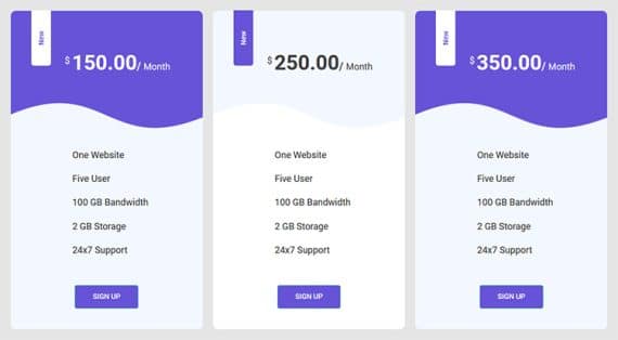 Elementor Pricing Table Widget - HasThemes Blog