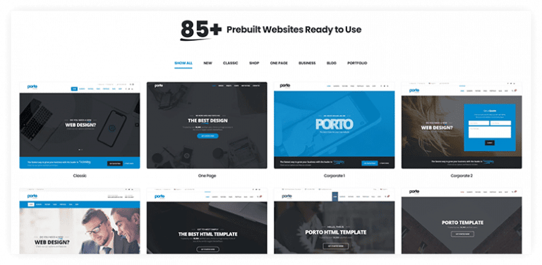 Porto Template - The Multipurpose Website Template Review - HasThemes Blog