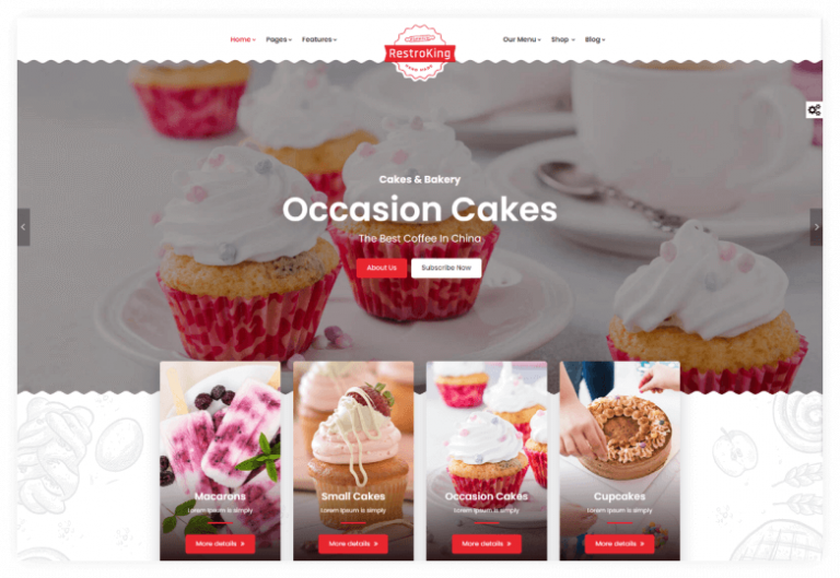 10 Best Bakery Website Templates - HasThemes Blog